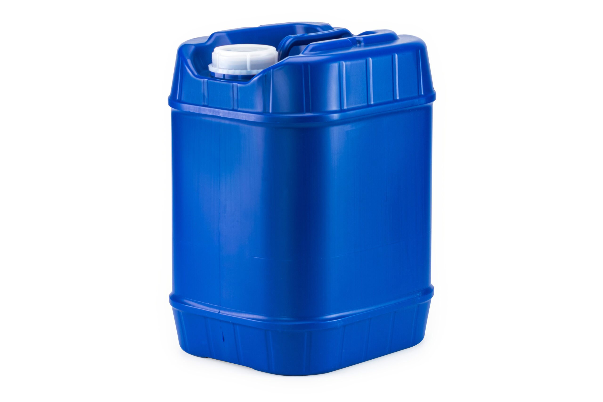5 Gallon Stackable Blue Water Tank ‐ w/spigot - preppersfoodsource.com